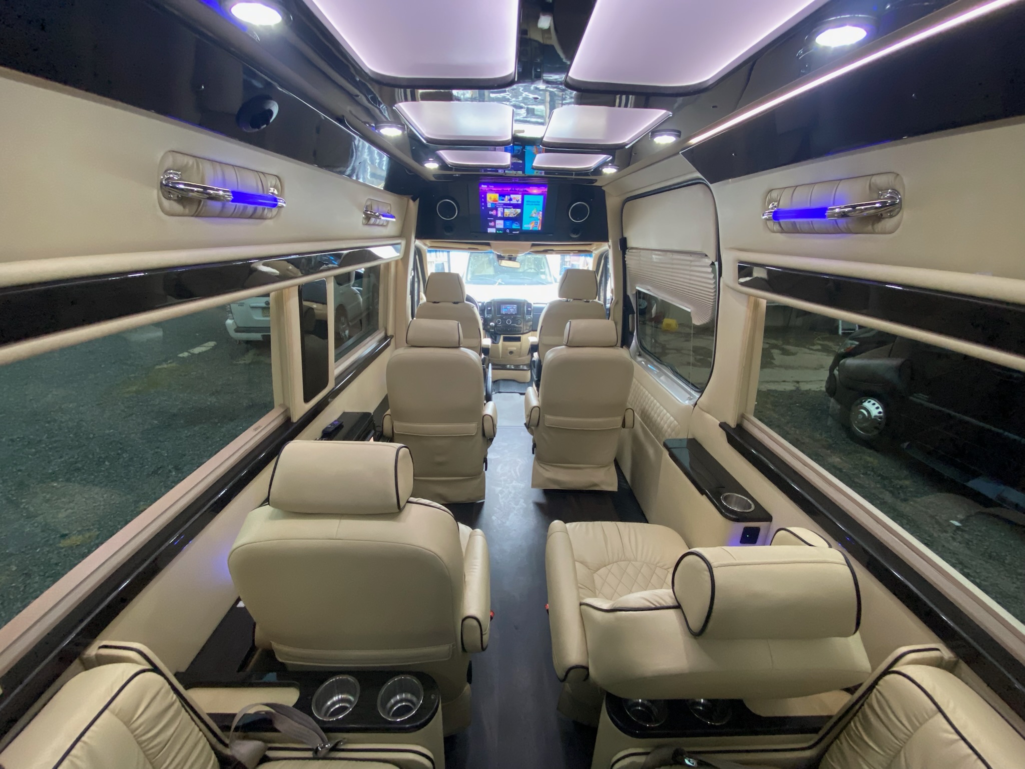 Silver Surfer | 10-Passenger Jet Sprinter Van Rental | Checkmate Luxury ...